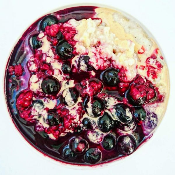 Warm Berry Bowl - Health Nut Ninja